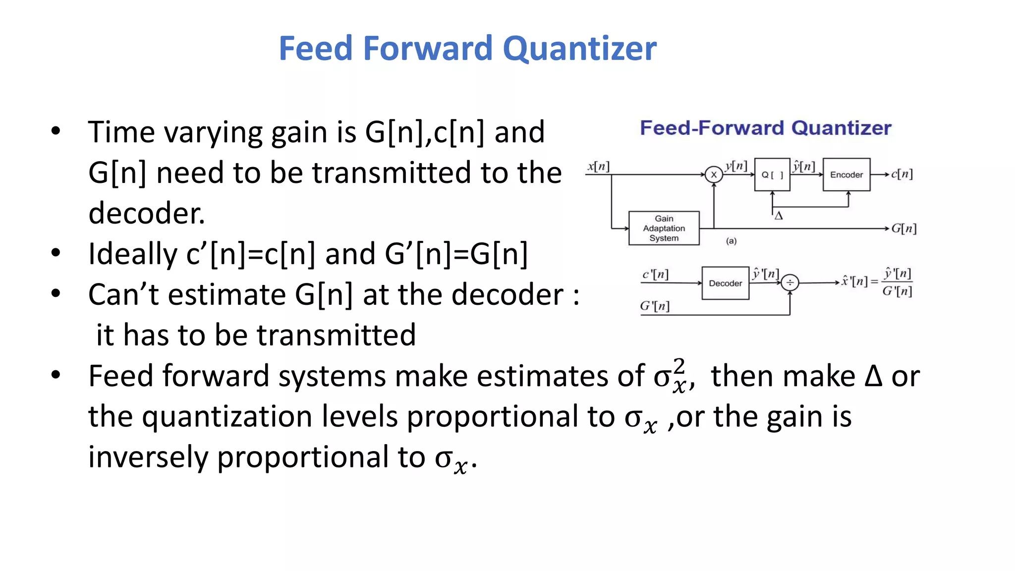 Adaptive quantization methods | PPTX