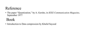 Adaptive quantization methods | PPTX