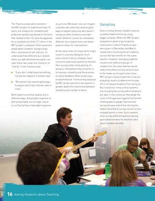 Adaptive Questionnaire for Teaching Survey | PDF