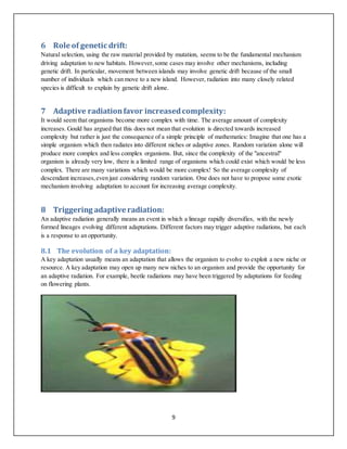 Adaptive Radiation Definition