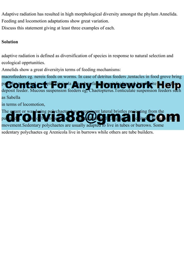 Adaptive radiation has resulted in high morphological diversity amon.pdf