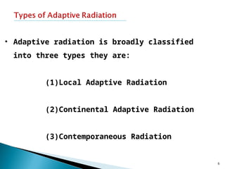 Adaptive Radiation in Vertebrate: Aquatic, Arboreal, fossorial | PPT