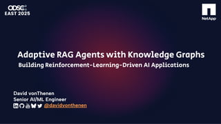 Adaptive RAG Systems with Knowledge Graphs Building Reinforcement ...