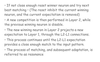 Adaptive Resonance Theory | PPTX