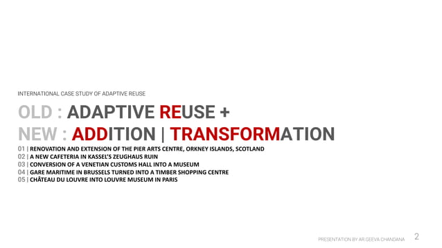 ADAPTIVE REUSE_CASE STUDIES.pdf | Hotel Properties | Real Estate