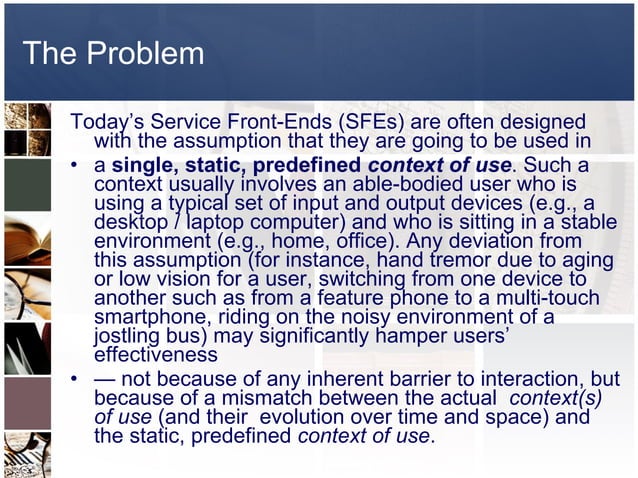 Adaptive Service Interfaces | PPT