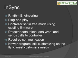 Adaptive Signals 101 | PPT