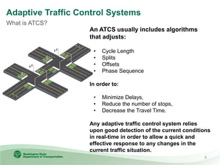 Adaptive Traffic Control Systems Overview | PDF
