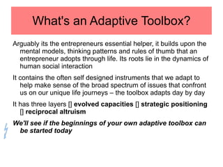 Adaptive toolbox v3.1 | PPT