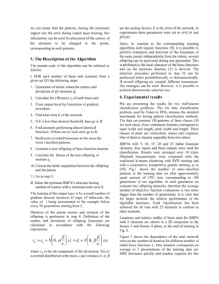 Adaptive Training of Radial Basis Function Networks Based on Cooperative | PDF