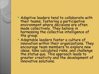ADAPTIVE & TRANSFORMATIONAL LEADERS AND COMPATIBILITY.ppt