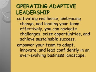 ADAPTIVE & TRANSFORMATIONAL LEADERS AND COMPATIBILITY.ppt