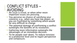 Adaptive US Conflict Management | PPTX