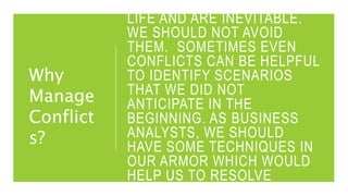 Adaptive US Conflict Management | PPT