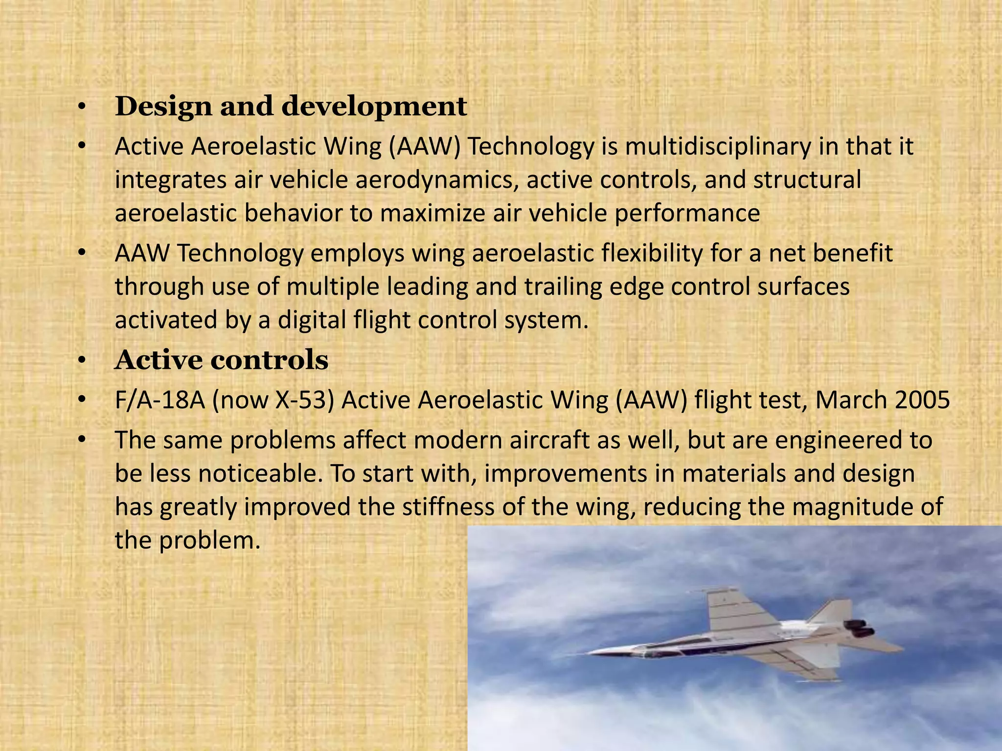 Adaptive wings | PPTX