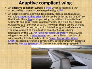 Adaptive wings | PPTX