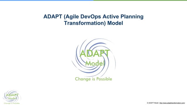 Adapt (Agile DevOps Active Planning Transformation) Model | PPTX