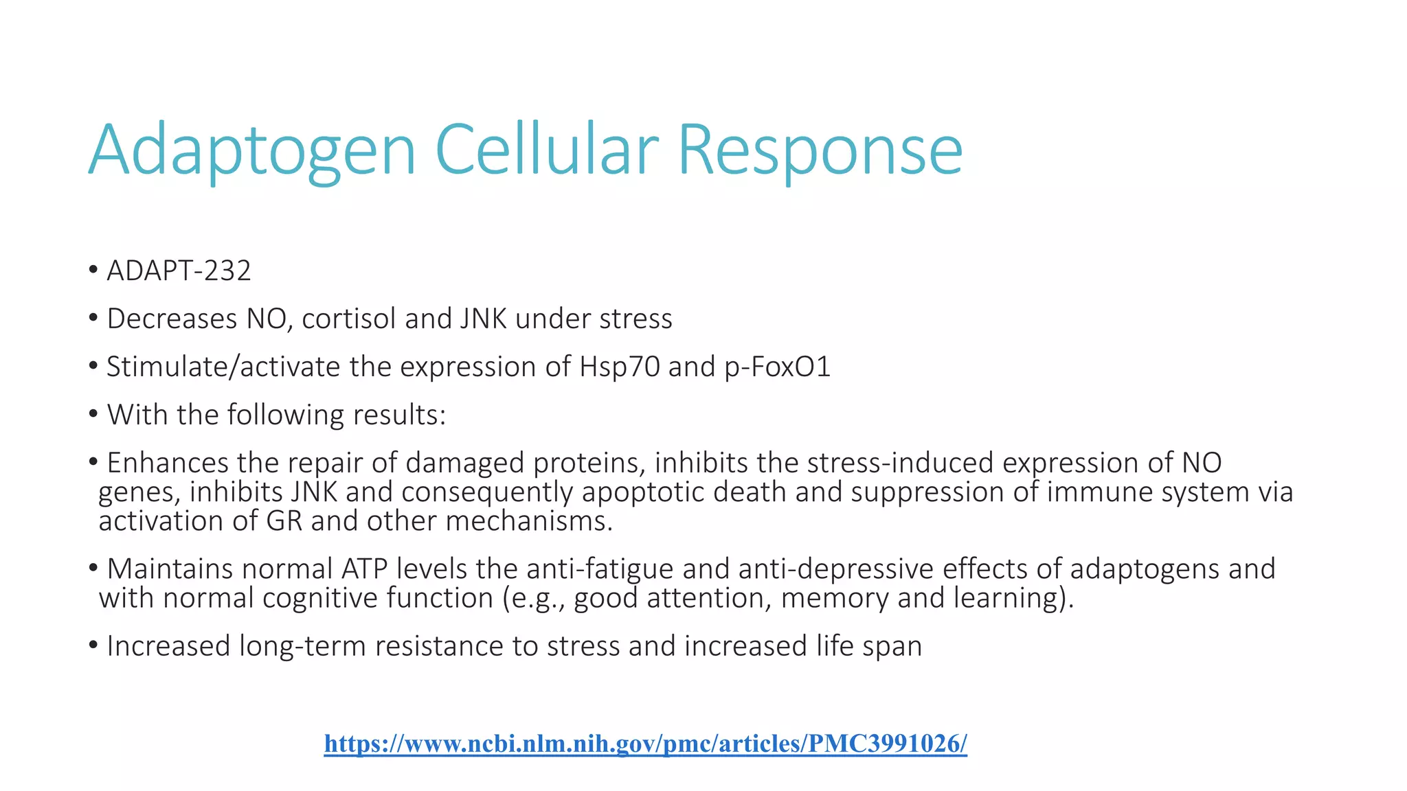Adaptogens | PPTX
