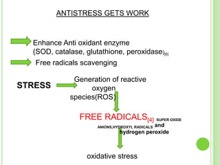 Adaptogens or antistress agents from natural origin | PPTX