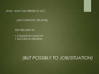 Adaptor and Innovator | PPT