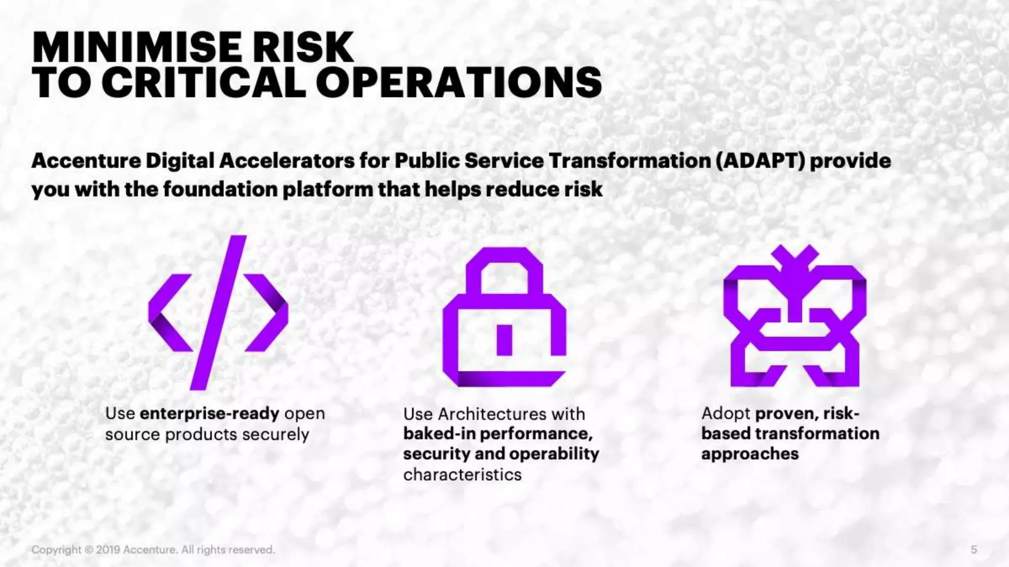 Accenture Digital Accelerators for Public Service Transformation | PPT
