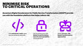 Accenture Digital Accelerators for Public Service Transformation | PPTX