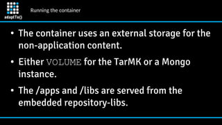 Zero downtime deployments for the Sling-based apps using Docker | PPT