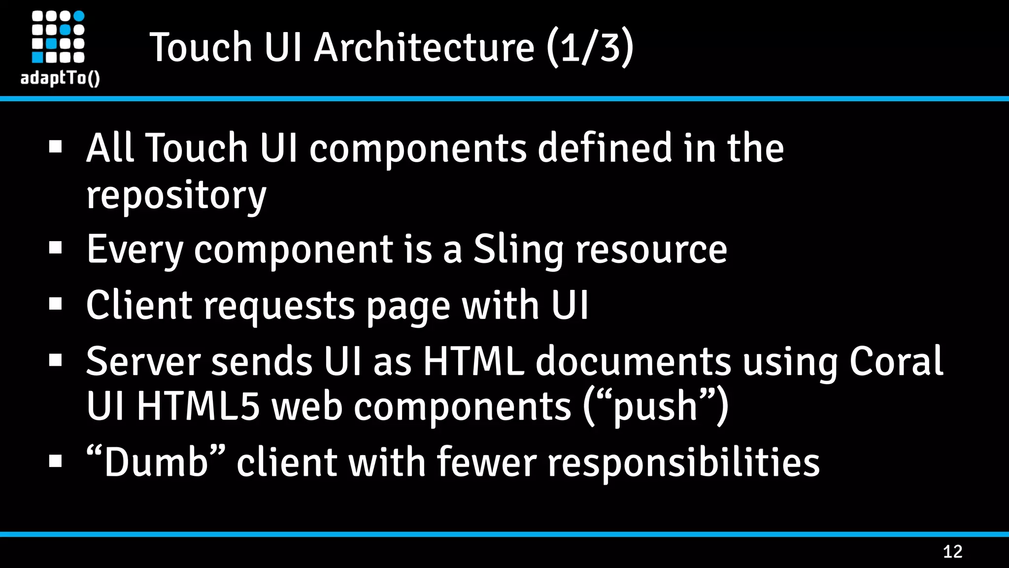 Migrating a Large AEM Project to Touch UI | PDF