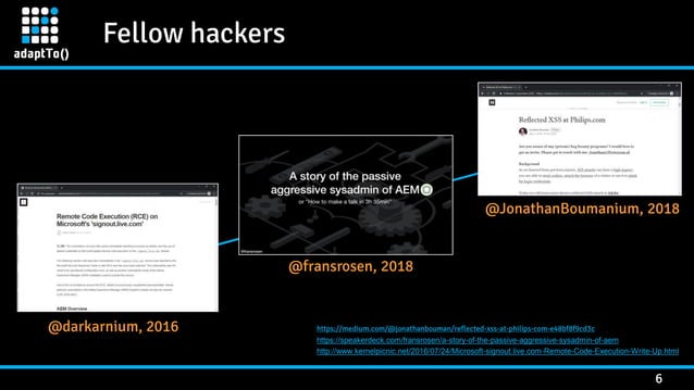 Securing AEM webapps by hacking them | PPT