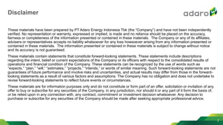 Adaro Group Presentation The Adaro Group PresentationMay 2024df | PDF