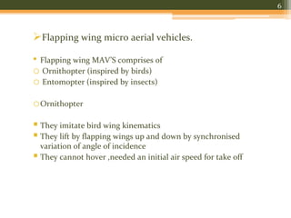 Adarsh tf17001.flapping wing mav | PPTX | Birdwatching | Hobbies ...