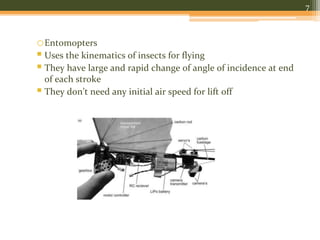Adarsh tf17001.flapping wing mav | PPTX