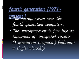 computer history and latest technology | PPT