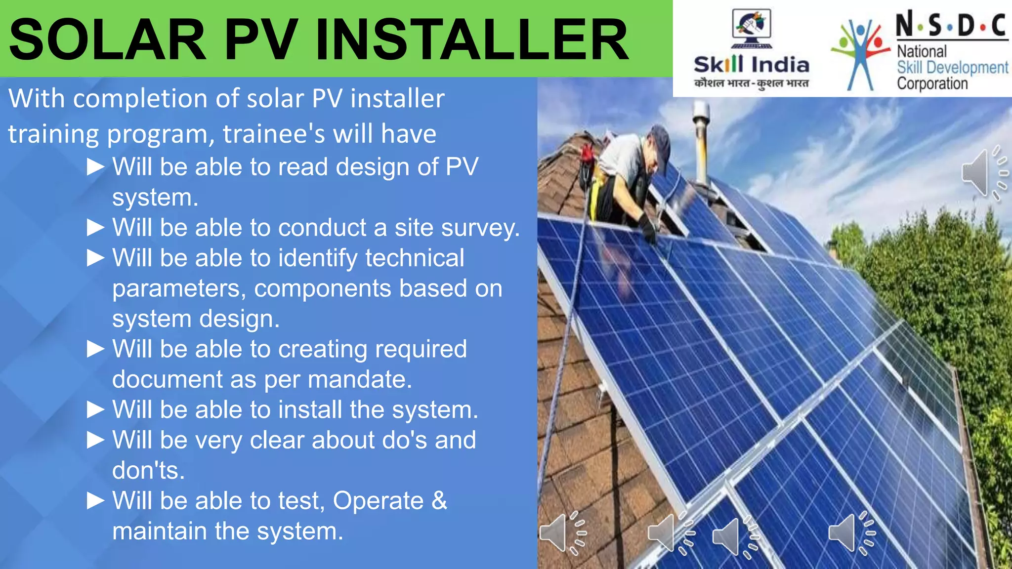 Solar PV Installer | PPTX