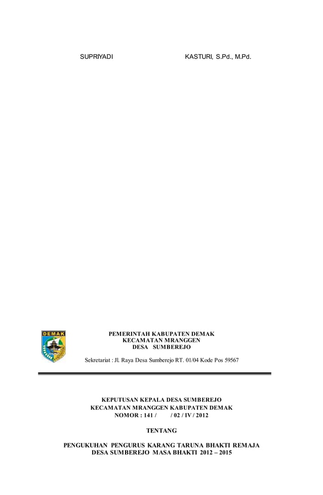 Ad art karangtaruna | DOCX