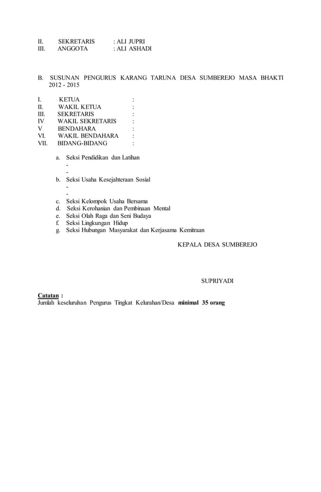 Ad art karangtaruna | DOCX