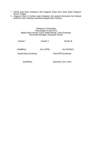 Ad art karangtaruna | DOCX