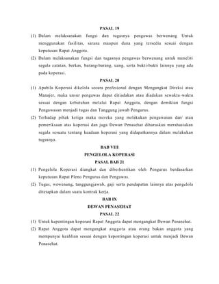AD/ART Koperasi Kompas | DOCX