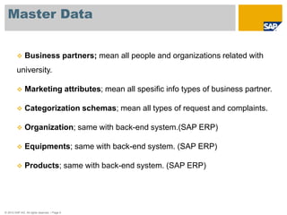 ADA SAP CRM Business Blueprint Presentation | PPTX