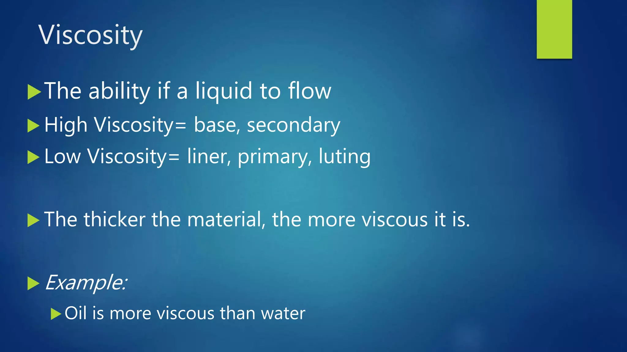 ADA Seal of Acceptance - Dental Cements- Key Terms, Uses | PPTX