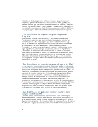Ley ADA | PDF