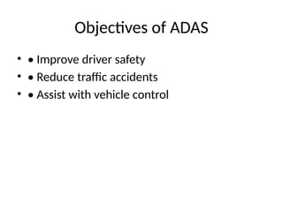 ADAS(advance driver assistance system for public) | PPT