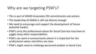 ADASS Mentoring slides | PPT