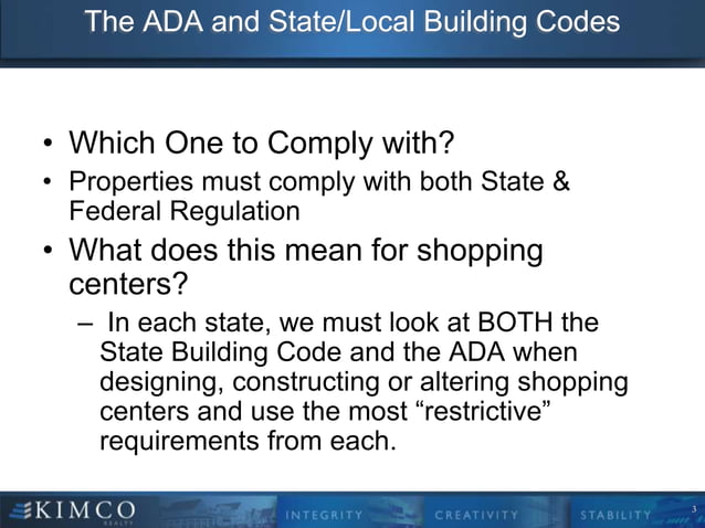 ADA Summary Guide | PPT
