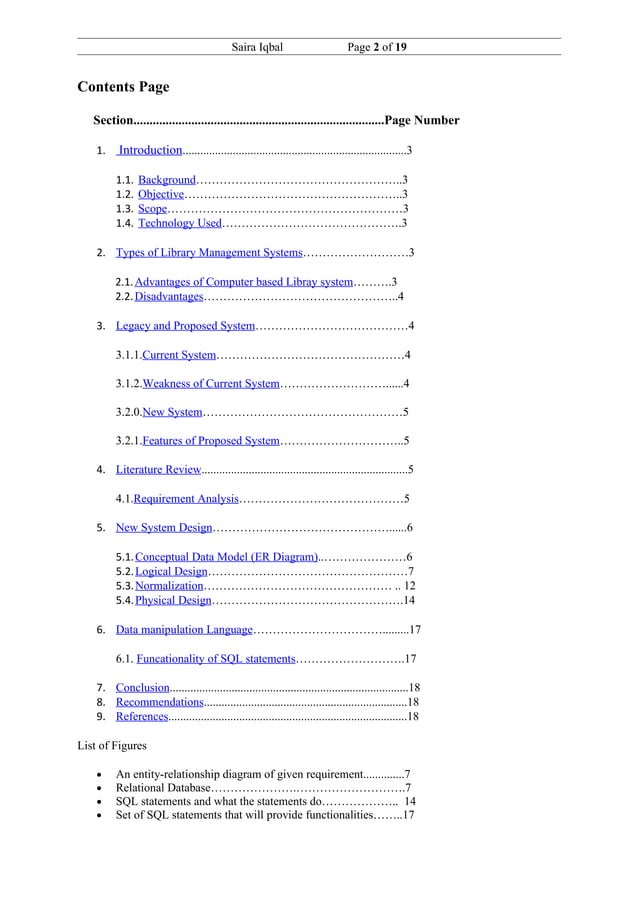 A database design_report_for_college_library final | DOC