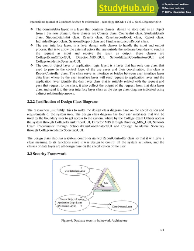 A Database System Security Framework | PDF
