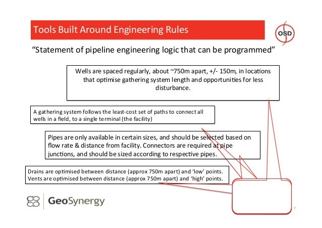 A data centric approach to pipeline route selection and field ...