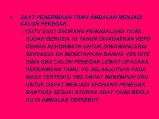 Adat ambalan, | PPT