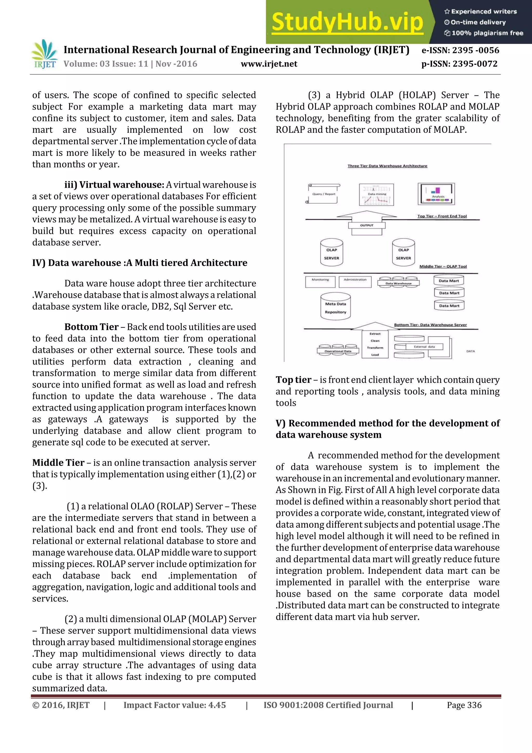 A Data Warehouse Design and Usage.pdf