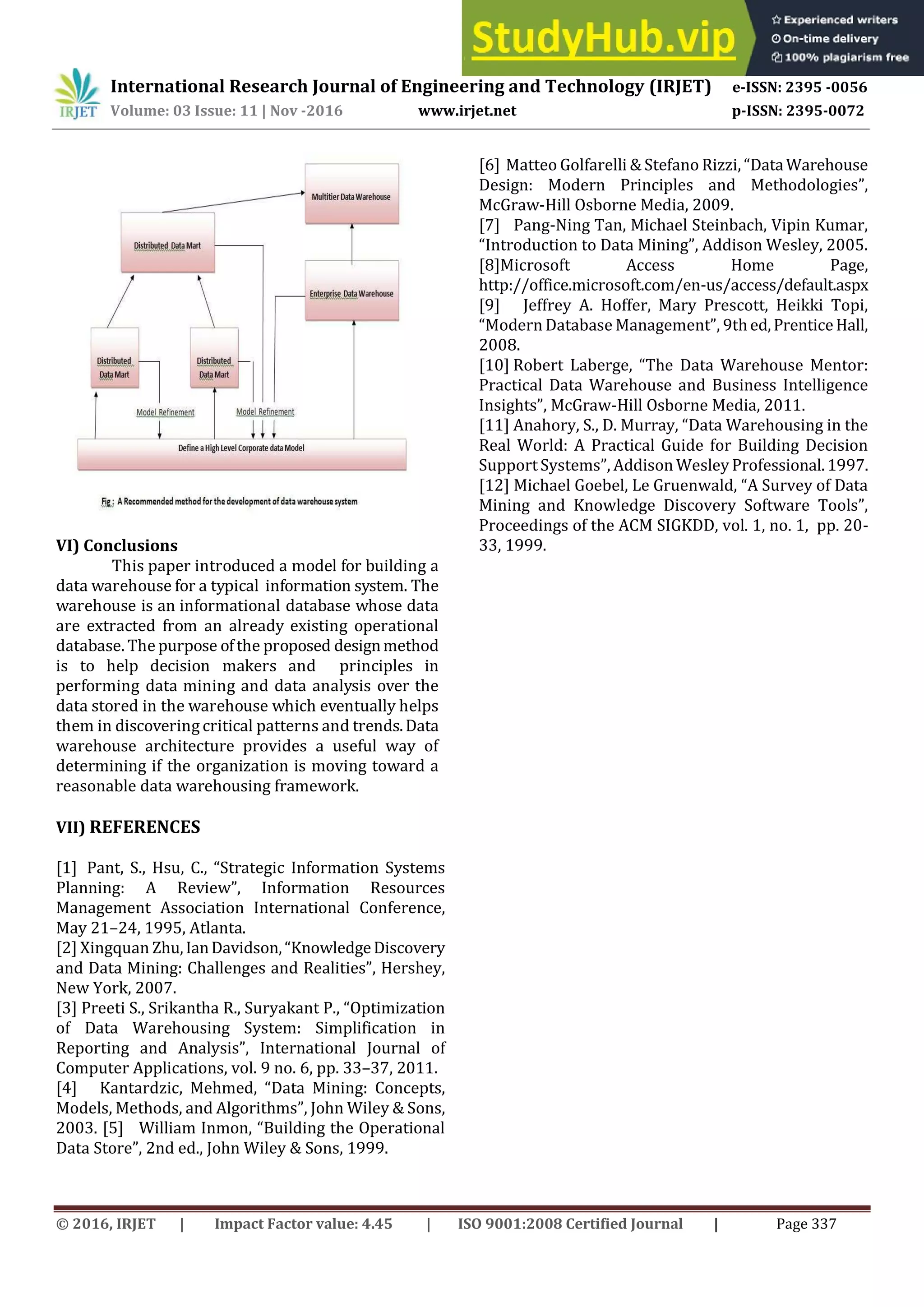 A Data Warehouse Design and Usage.pdf